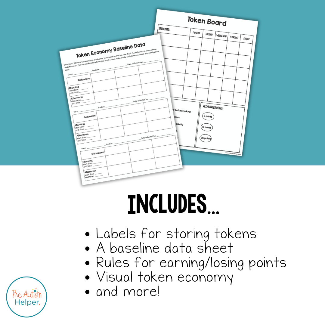 Token Economy System Kit – The Autism Helper