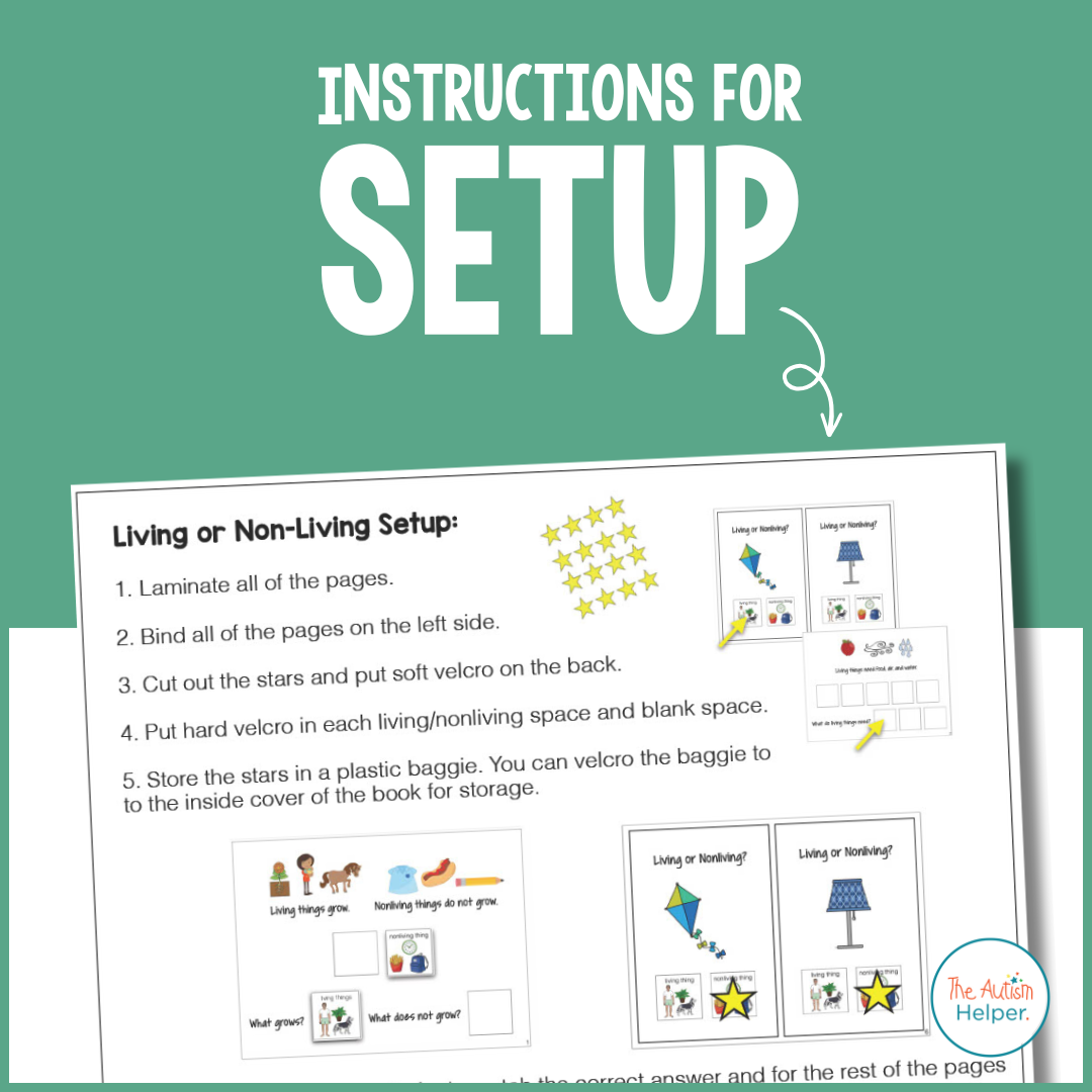 Science Adapted Book Series – The Autism Helper