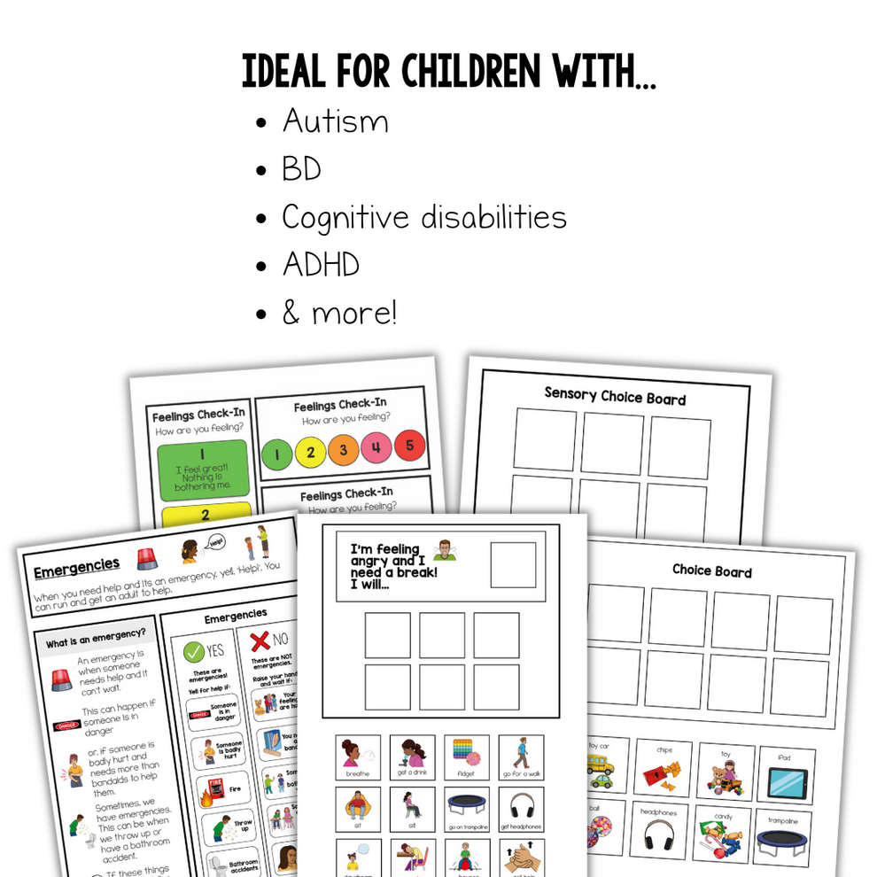 Ultimate Packet of Behavior Management Tools – The Autism Helper