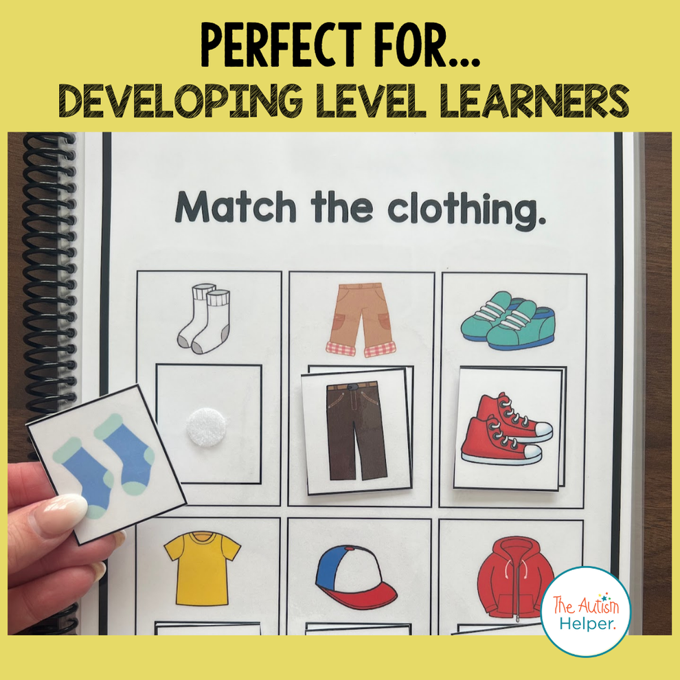 Intermediate Matching Weekly Workbooks - Life Skills – The Autism Helper