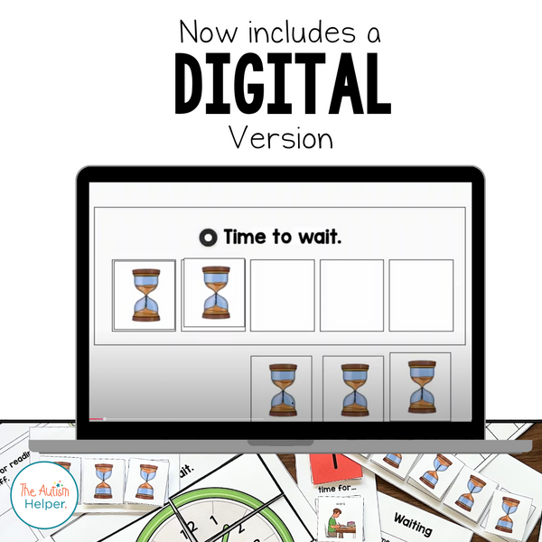 Time Management and Waiting Visuals – The Autism Helper