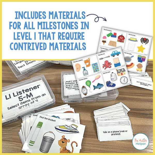 VB-MAPP Task Cards: Level 1 – The Autism Helper