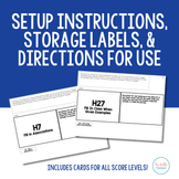 Intraverbals Task Card BUNDLE [ABLLS-R Aligned ALL H TASKS] – The ...