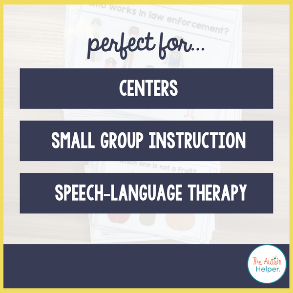 VB-MAPP Task Cards: Listener Responding Level 3 – The Autism Helper