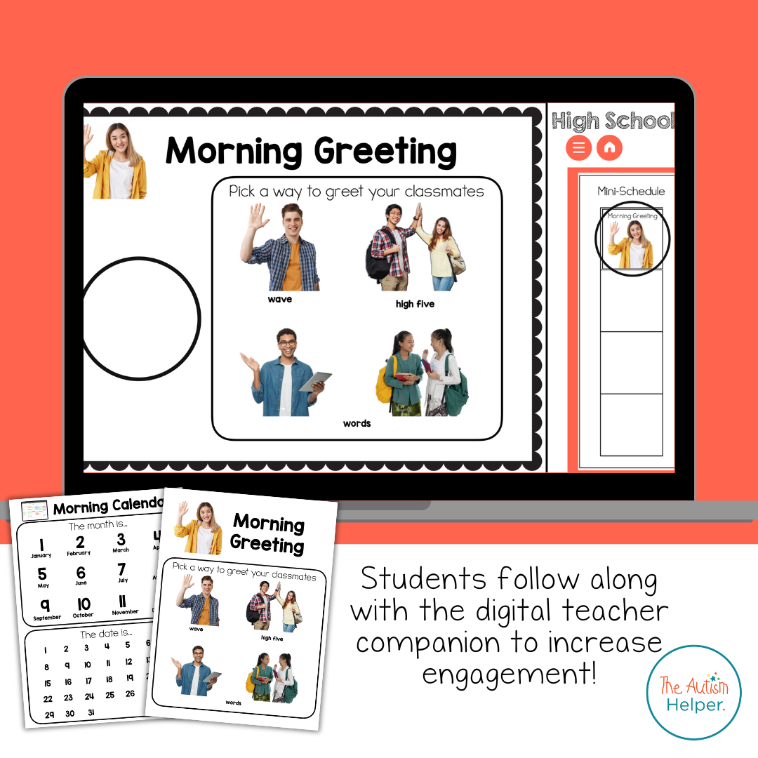 Differentiated Morning Meeting - High School Edition – The Autism Helper