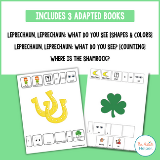 St. Patrick's Day Adapted Book Series – The Autism Helper