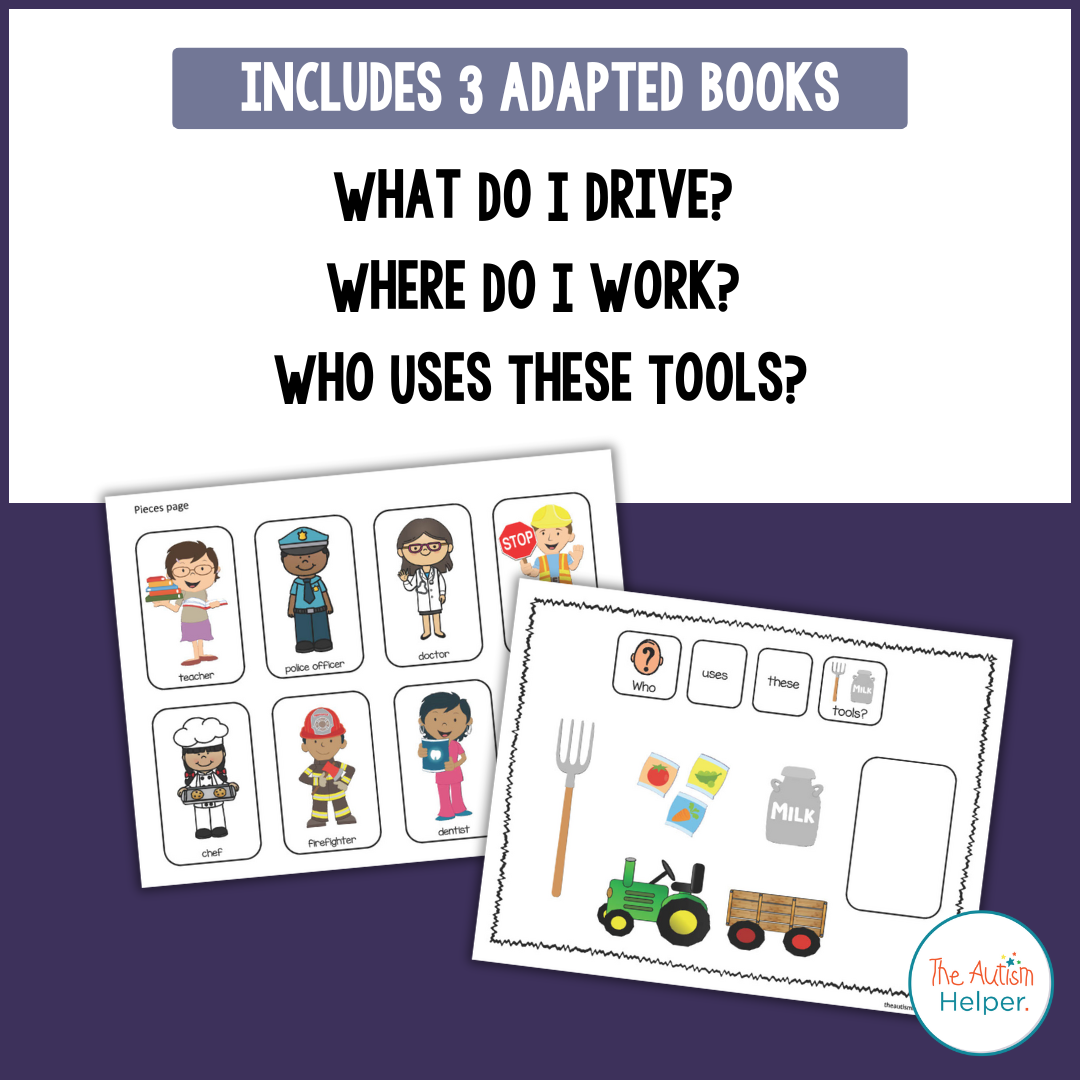 Community Helpers Adapted Book Series – The Autism Helper