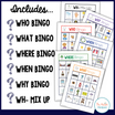 Wh- Question Bingo – The Autism Helper