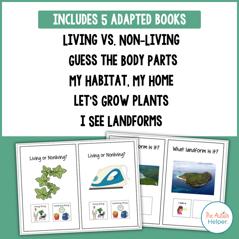 Science Adapted Book Series – The Autism Helper