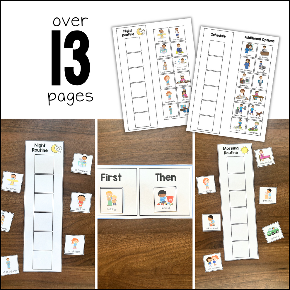 Visuals & Schedules for the Home – The Autism Helper