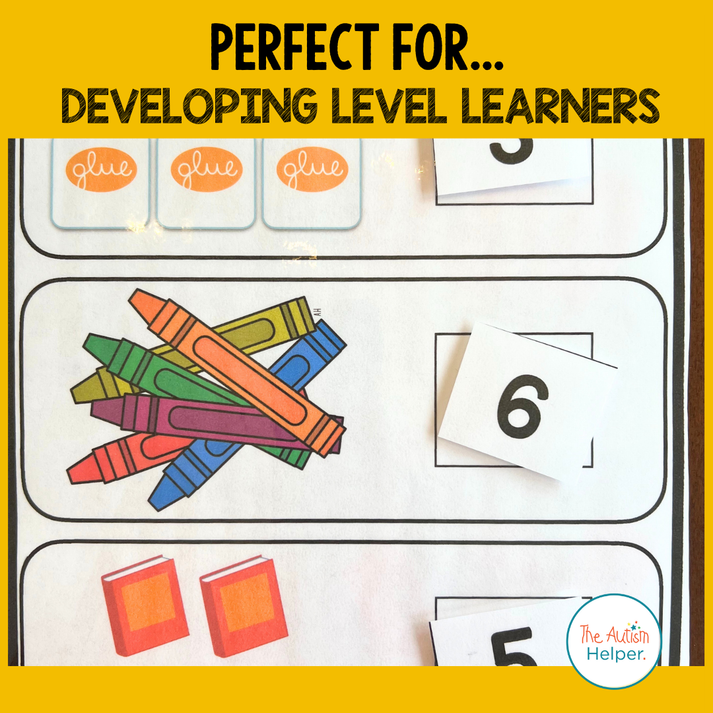 Intermediate Matching Weekly Workbooks - School Edition – The Autism Helper