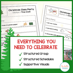 Christmas Class Party Setup Kit – The Autism Helper