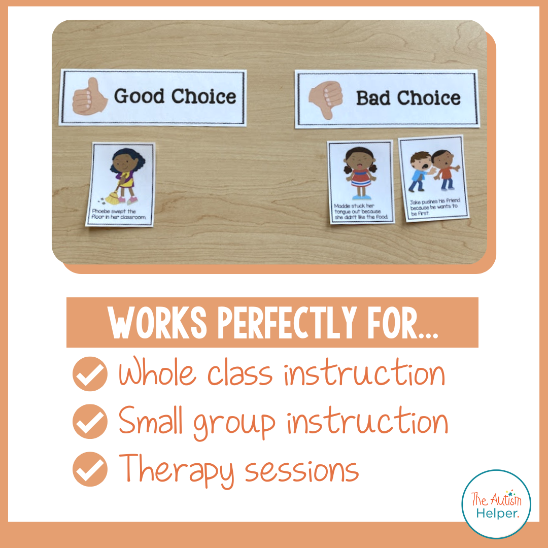 Behavior Task Cards – The Autism Helper