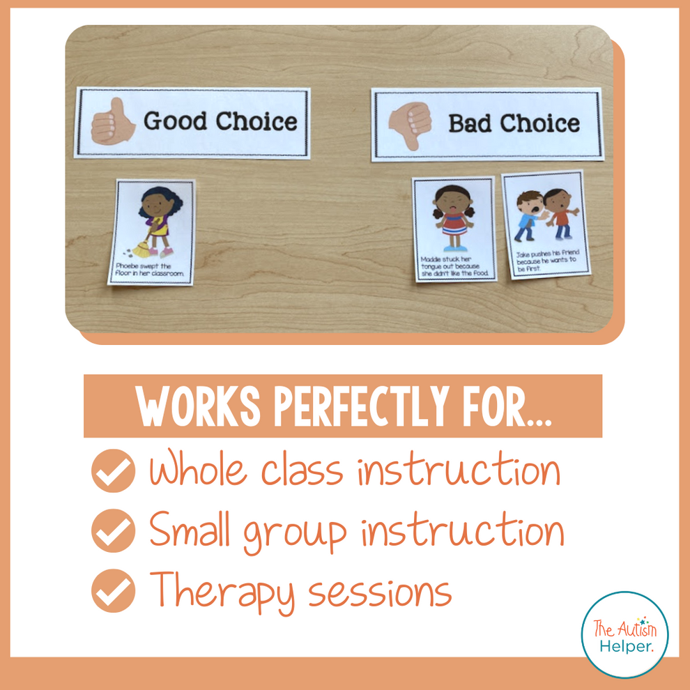 Behavior Task Cards – The Autism Helper