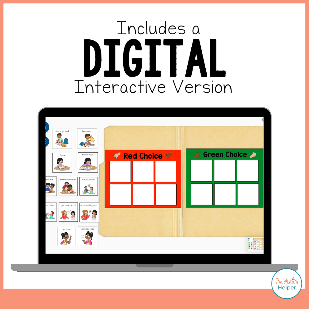 Behavior File Folder Activities – The Autism Helper