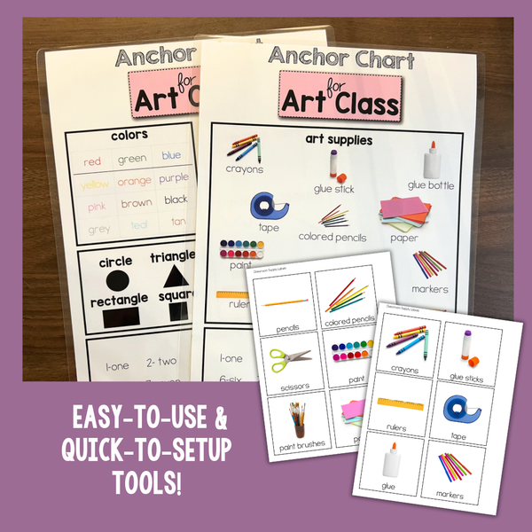 Visual Resources for Art Class – The Autism Helper