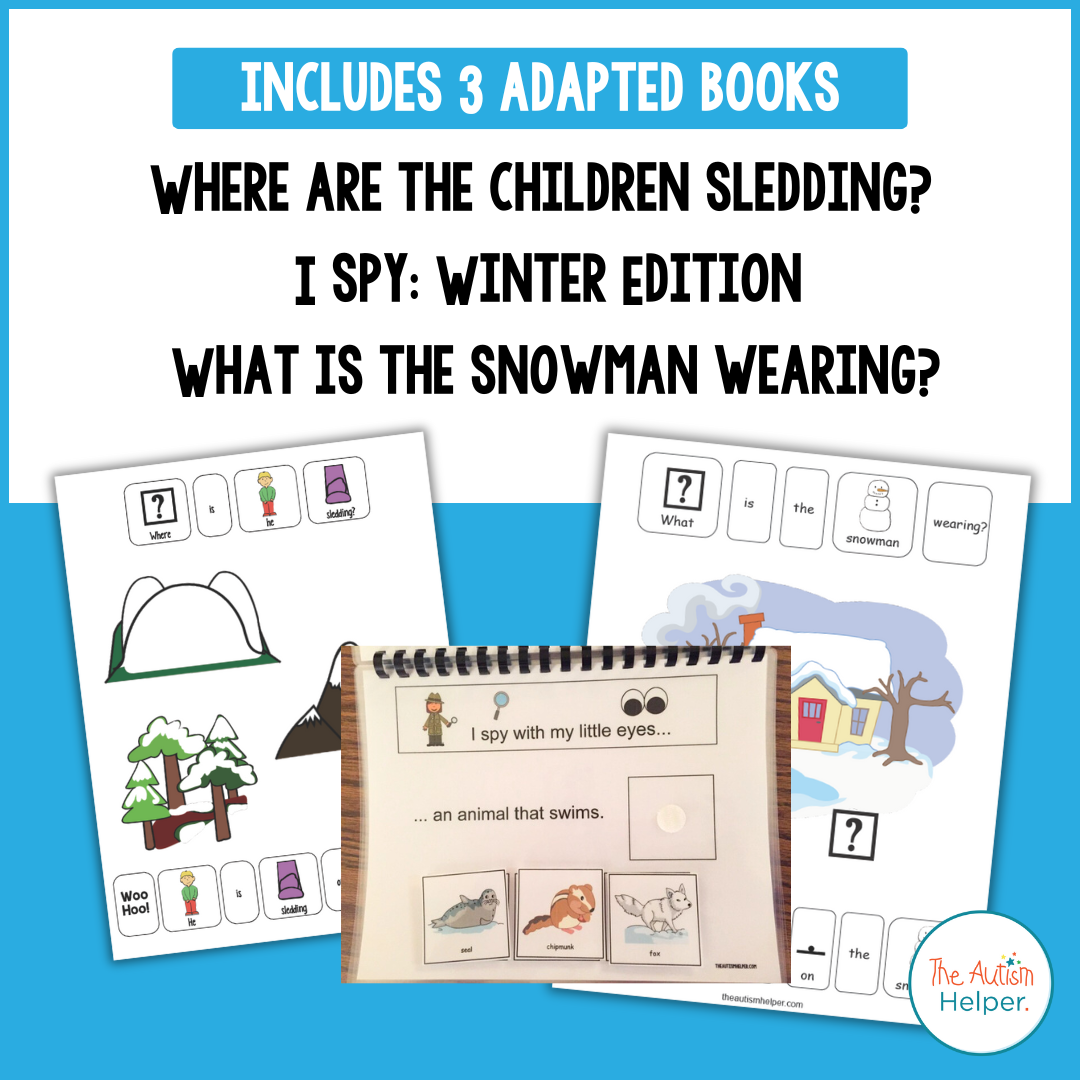Winter Adapted Book Series – The Autism Helper