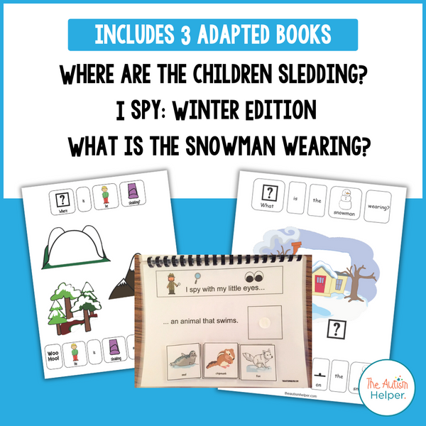 Winter Adapted Book Series – The Autism Helper
