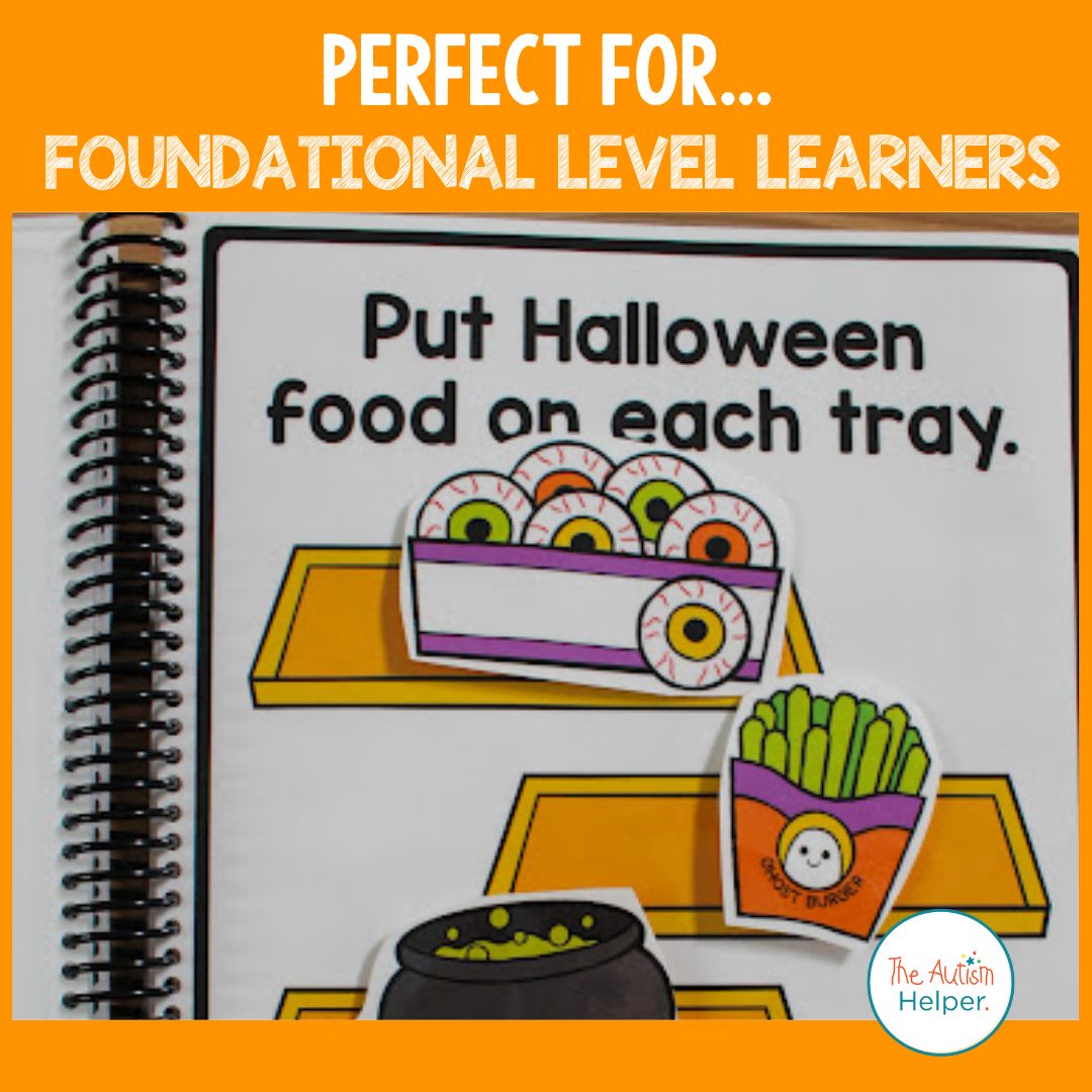 Easy Matching Weekly Workbooks - Halloween Edition – The Autism Helper
