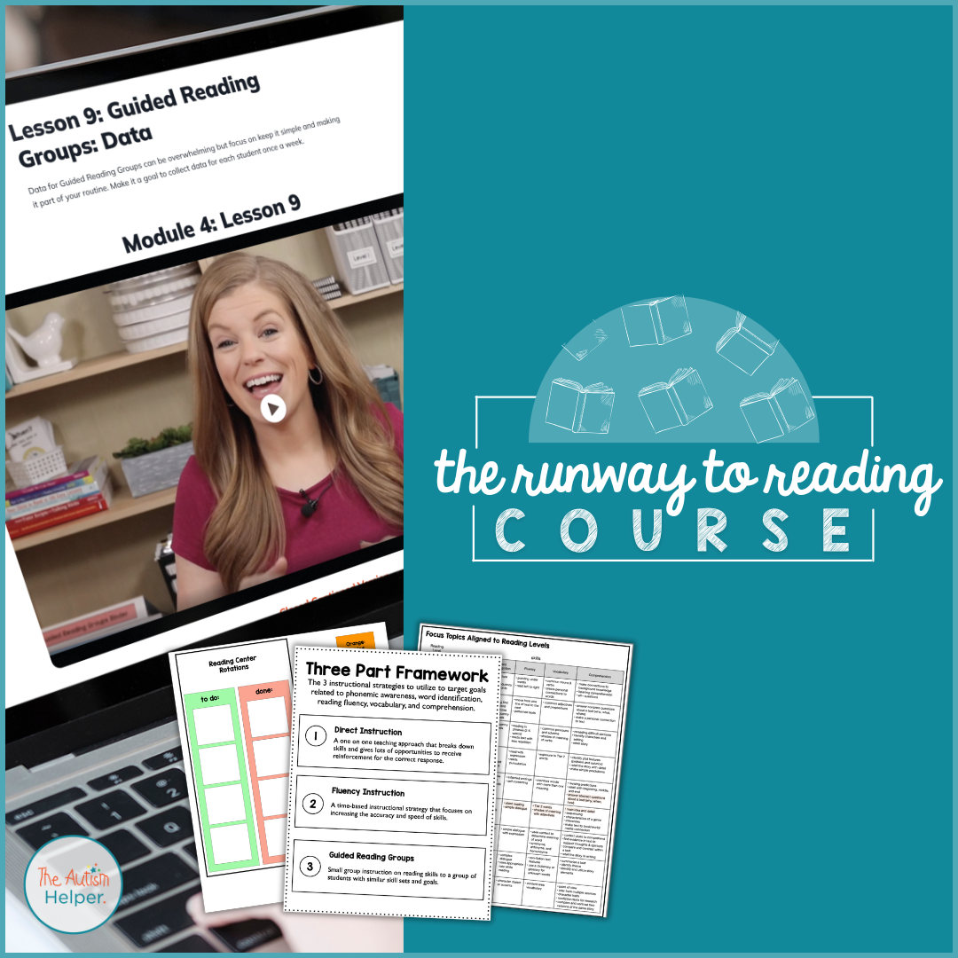 Literacy Course - The Runway to Reading – The Autism Helper
