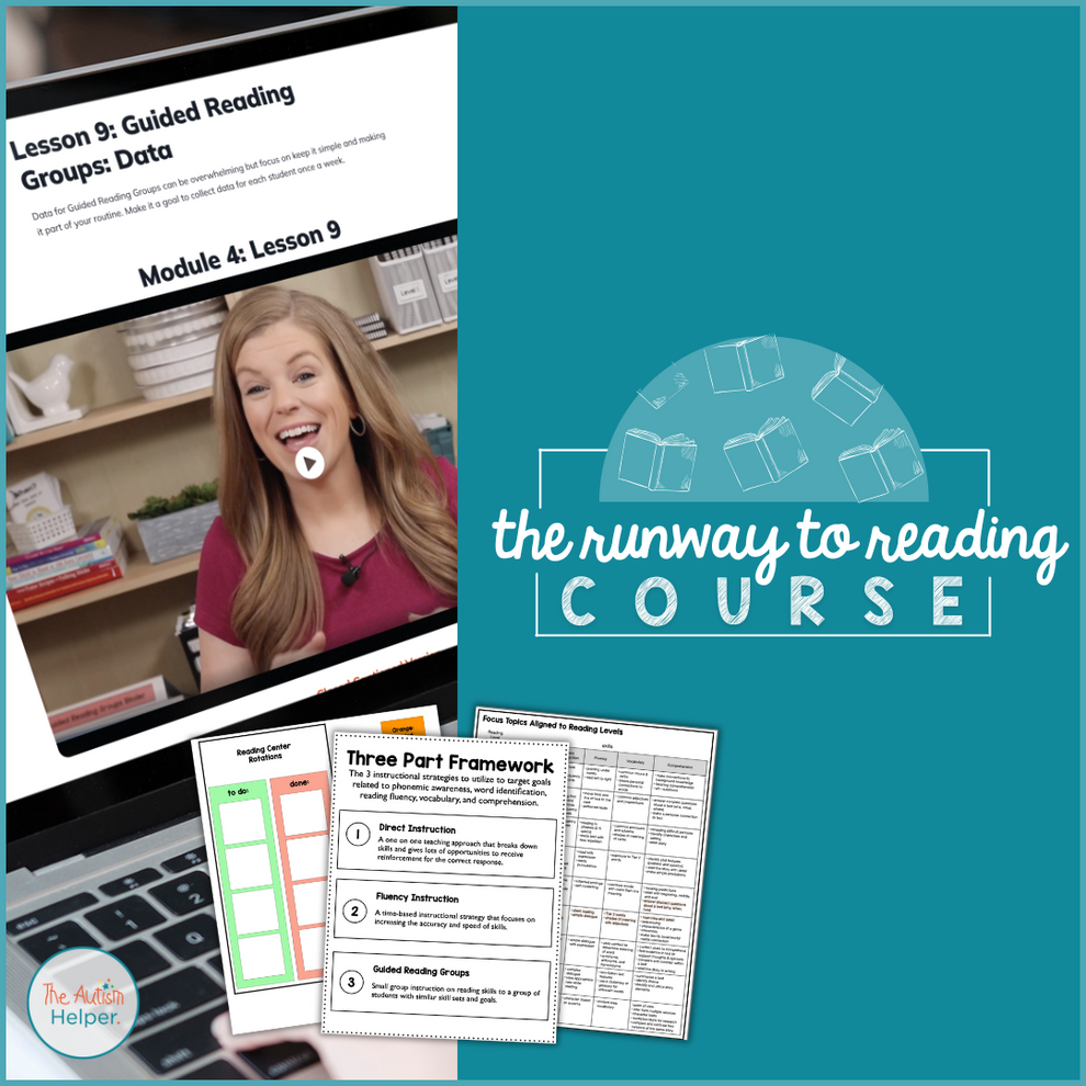 Literacy Course - The Runway to Reading – The Autism Helper