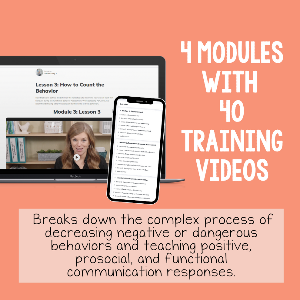 Behavior Change Course – The Autism Helper