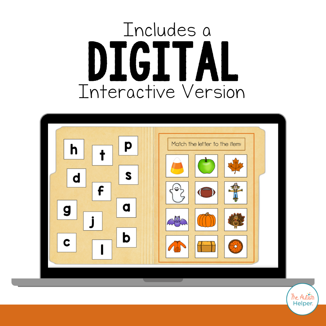 Fall File Folder Activities – The Autism Helper