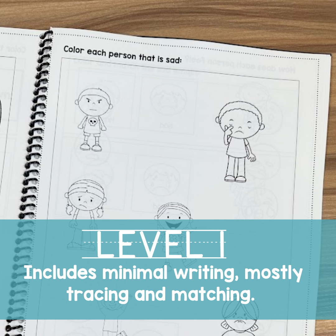 Social-Emotional Regulation Workbooks – The Autism Helper