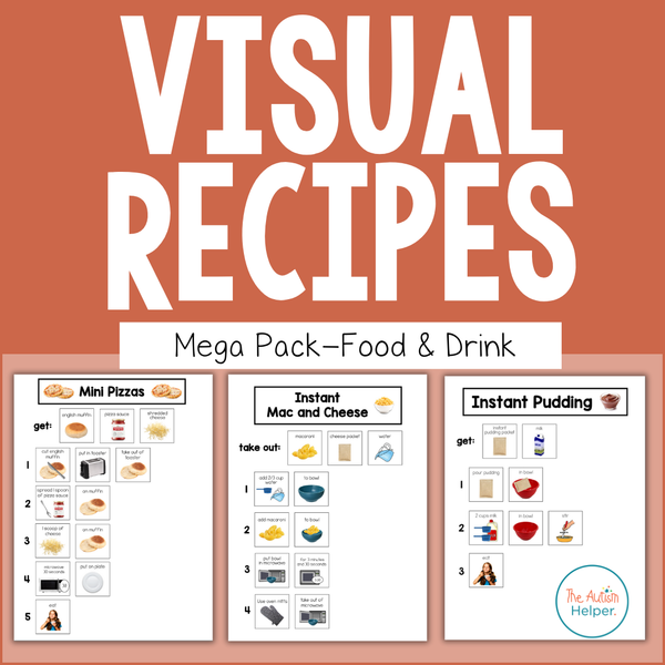 Visual Recipe Mega Pack - Food & Drinks – The Autism Helper