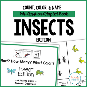 Count, Color, & Name Wh-Question Adapted Books – The Autism Helper