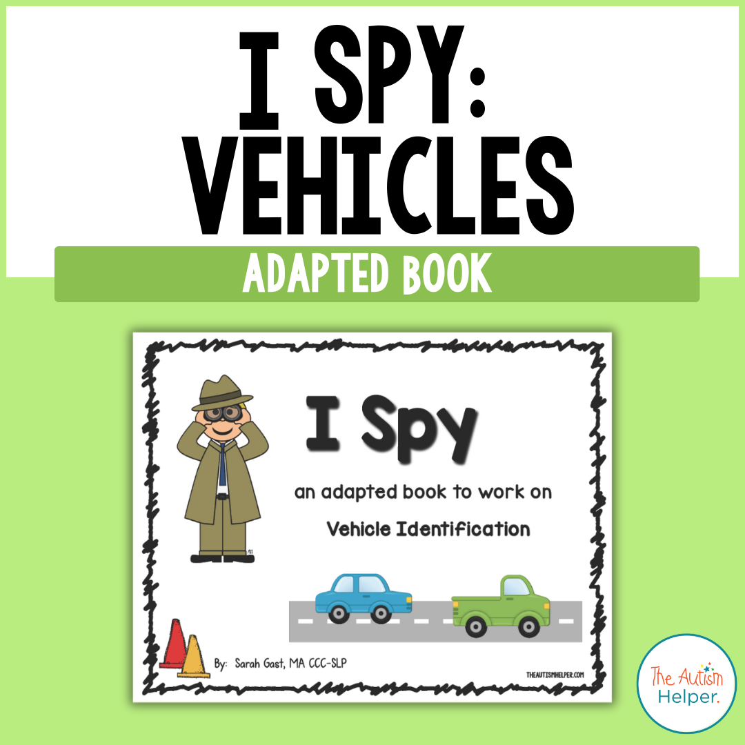 I Spy - Vehicles Adapted Book – The Autism Helper