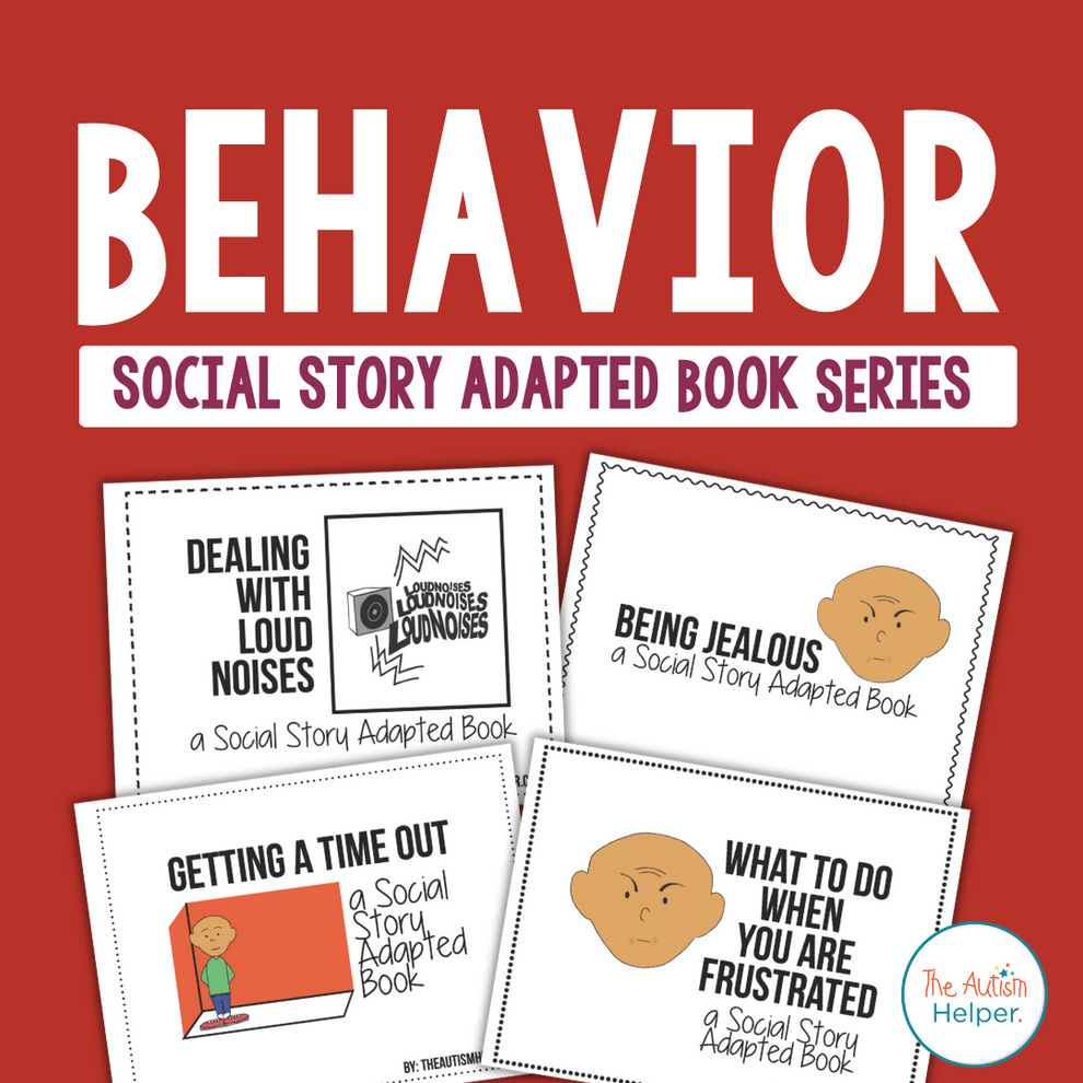Behavior Social Story Adapted Book Series – The Autism Helper