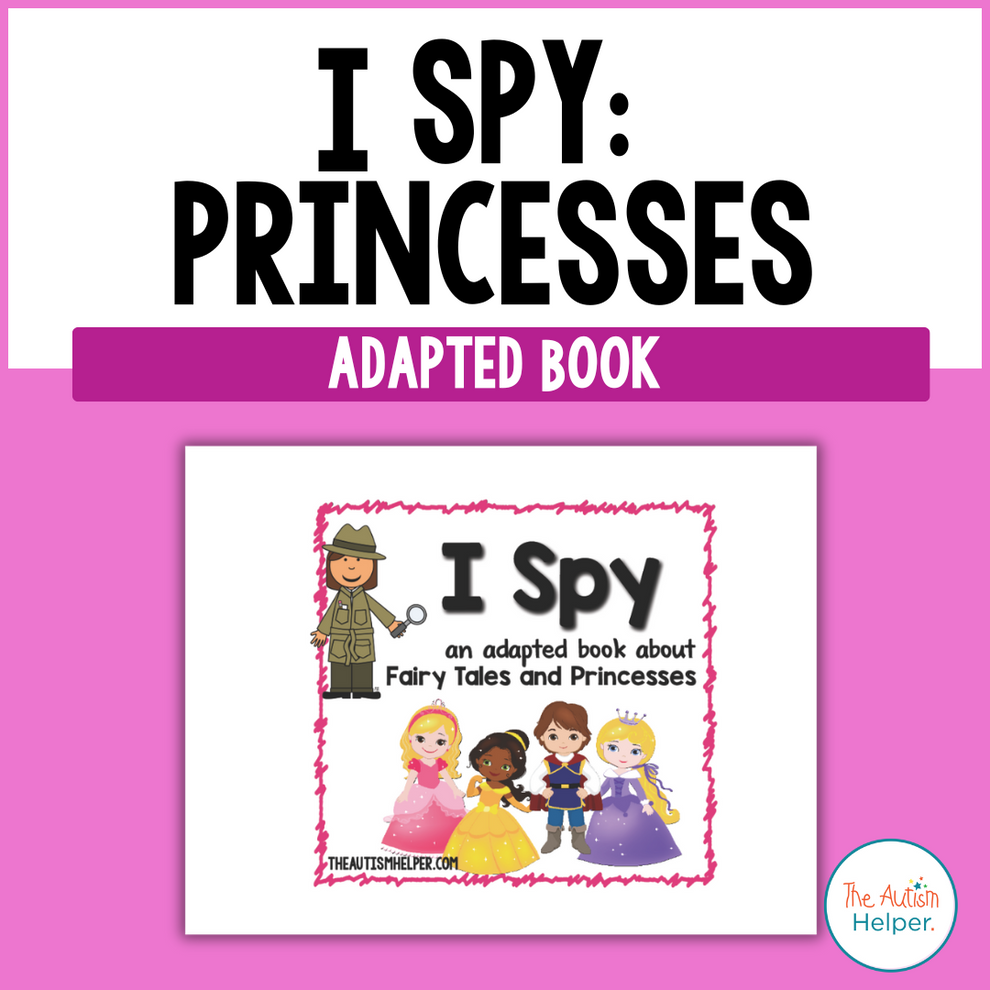I Spy - Princesses Adapted Book – The Autism Helper