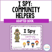I Spy - Community Helpers Adapted Book – The Autism Helper