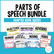 Parts of Speech BUNDLE Adapted Book Series – The Autism Helper