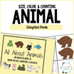Size, Color, & Counting Animal Adapted Book – The Autism Helper