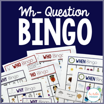 Wh- Question Bingo – The Autism Helper