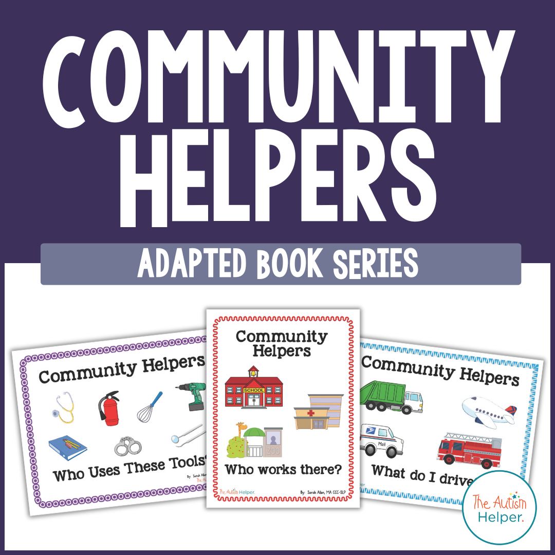 Community Helpers Adapted Book Series – The Autism Helper