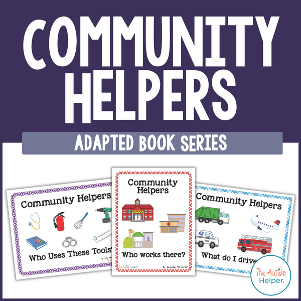 Community Helpers Adapted Book Series – The Autism Helper