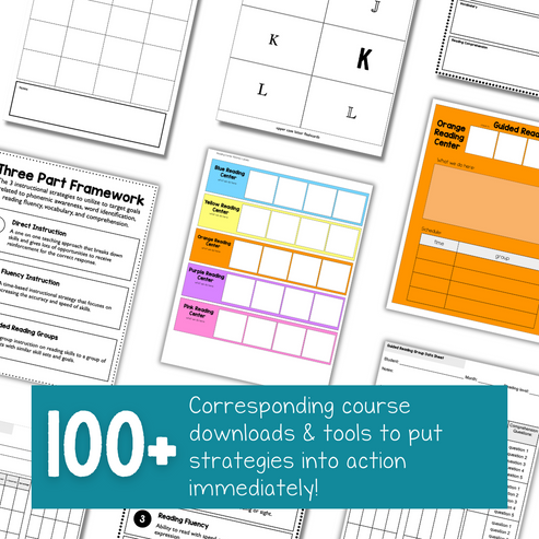 Literacy Course: The Runway to Reading – The Autism Helper