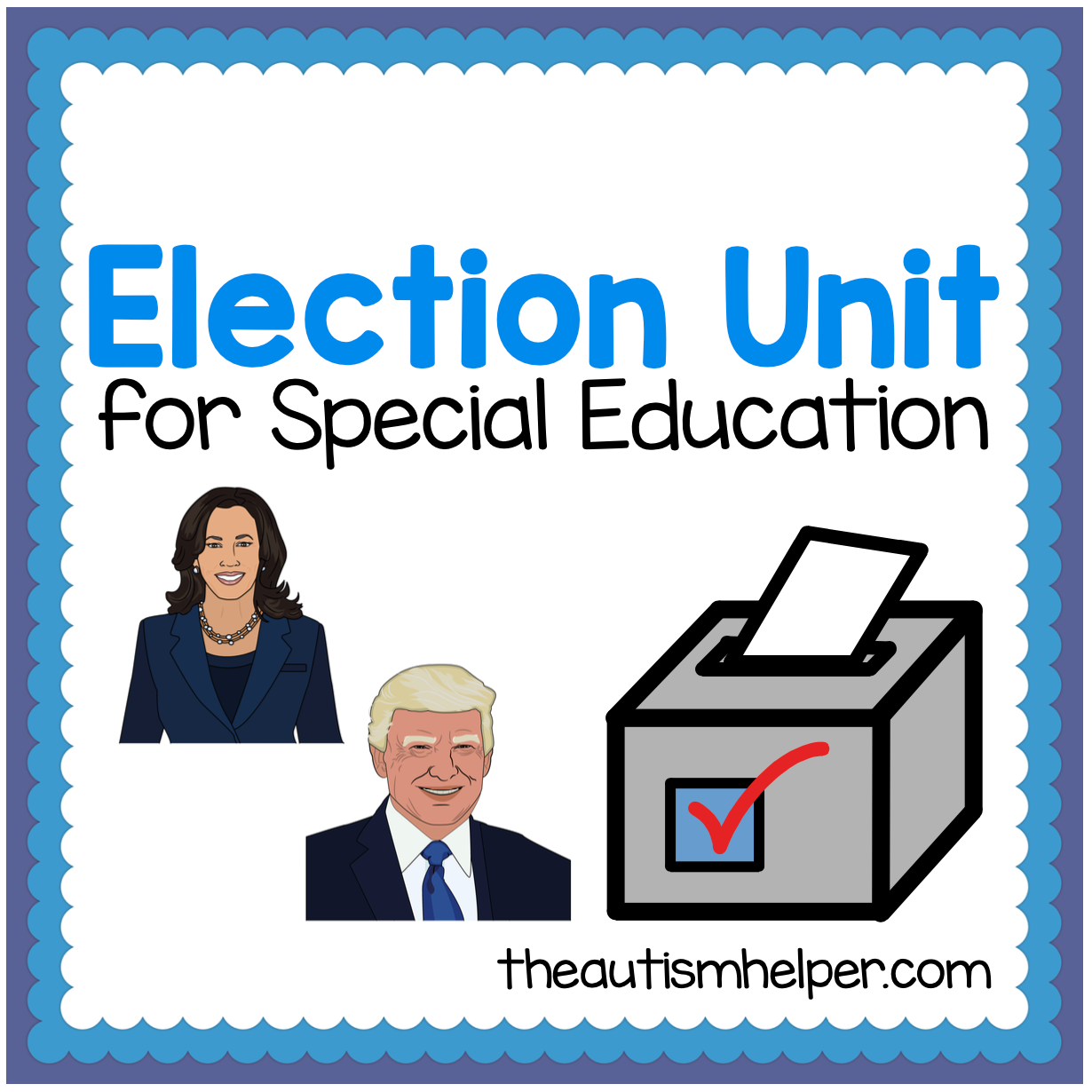 United States Election Unit {Includes 2024 Election} – The Autism Helper