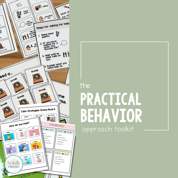 The Practical Behavior Approach Toolkit – The Autism Helper
