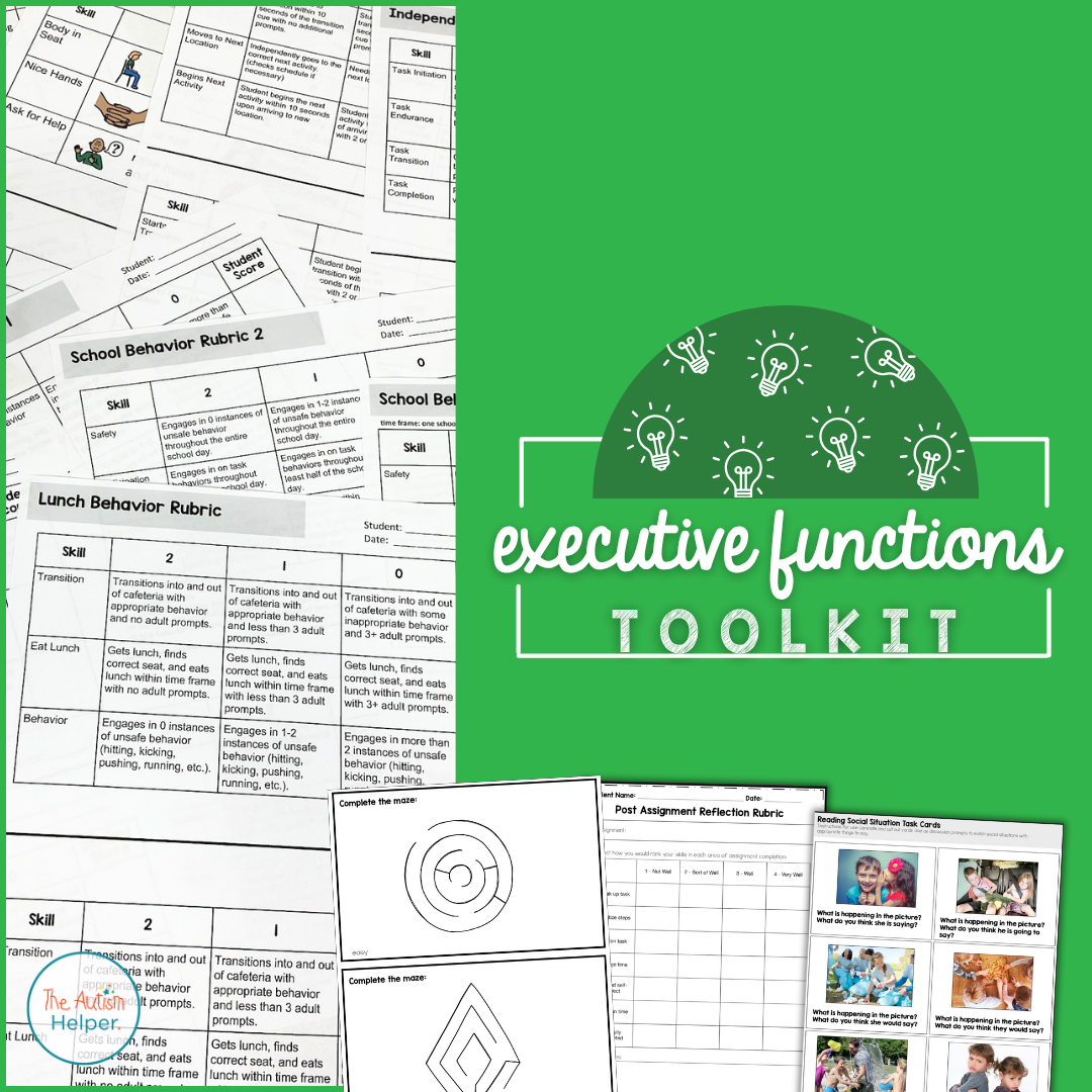 Toolkit: Executive Functions – The Autism Helper