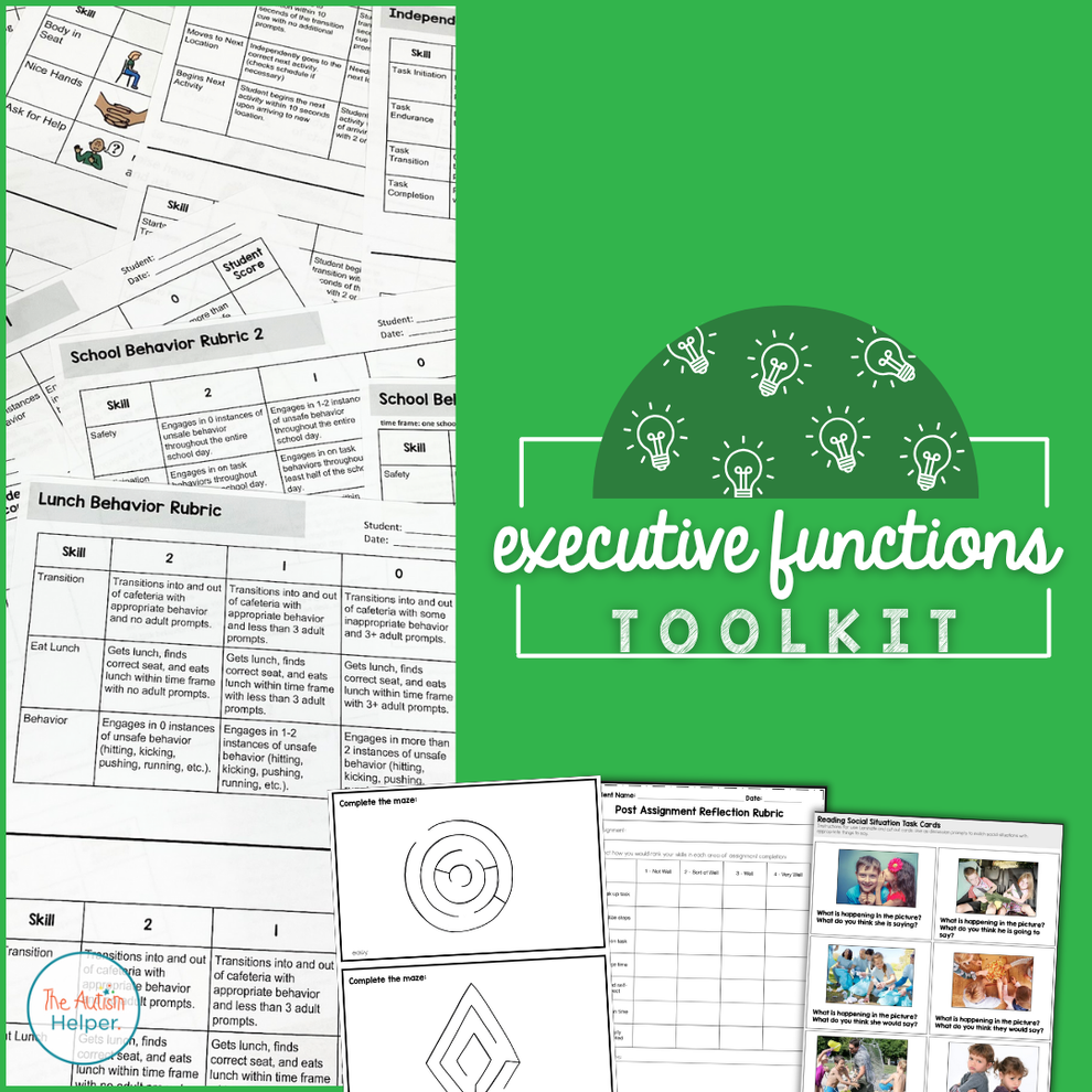 Toolkit: Executive Functions – The Autism Helper