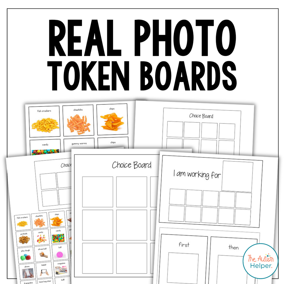 Real Photo Token Board – The Autism Helper