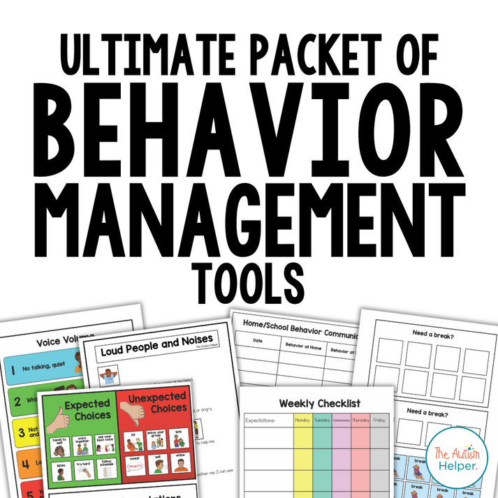 Ultimate Packet of Behavior Management Tools – The Autism Helper