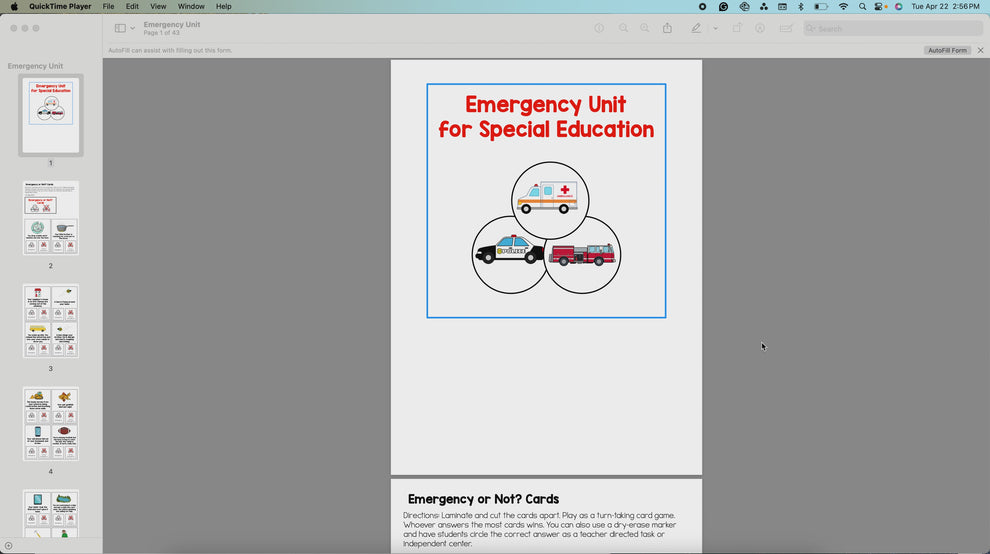 Emergency Unit for Special Education – The Autism Helper