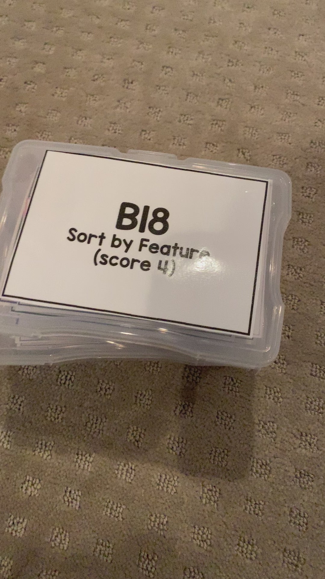 Feature Task Cards [ABLLS-R Aligned B18, C38, G16] – The Autism Helper