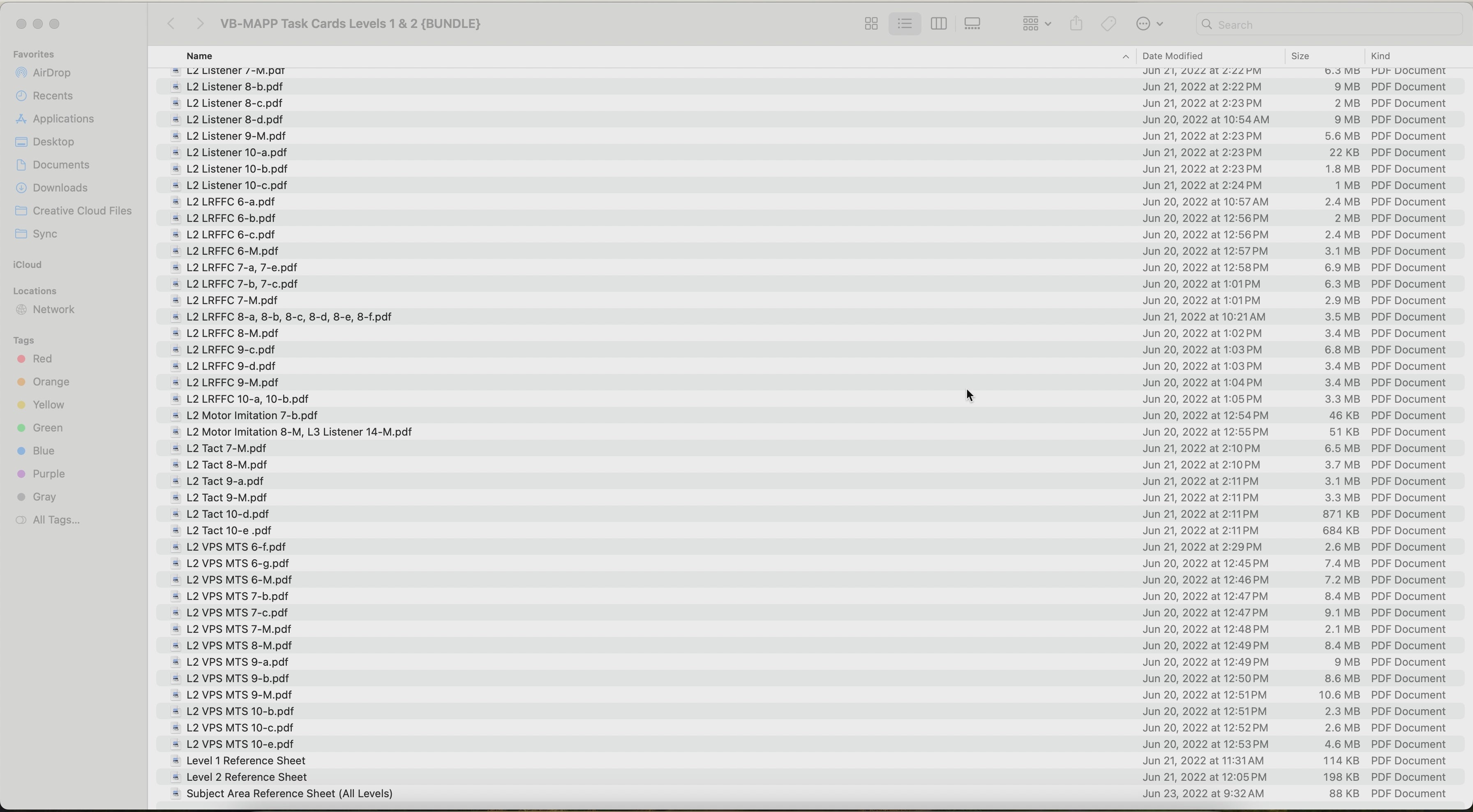 VB-MAPP Task Cards {LEVEL 1 AND 2 BUNDLE} – The Autism Helper