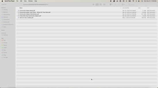 Community Helpers Differentiated Unit – The Autism Helper